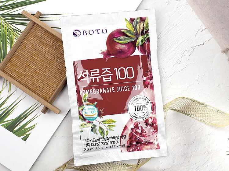 韓國BOTO 紅石榴汁(80ml)／紅石榴汁(膠原蛋白)70ml 款式可選 - 批發霸