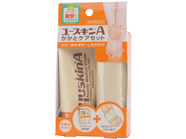 YuskinA 悠斯晶~ 晚安護足組(A乳霜60g+腳踝護套) 護足霜/護手霜 - 小三美日｜平價美妝